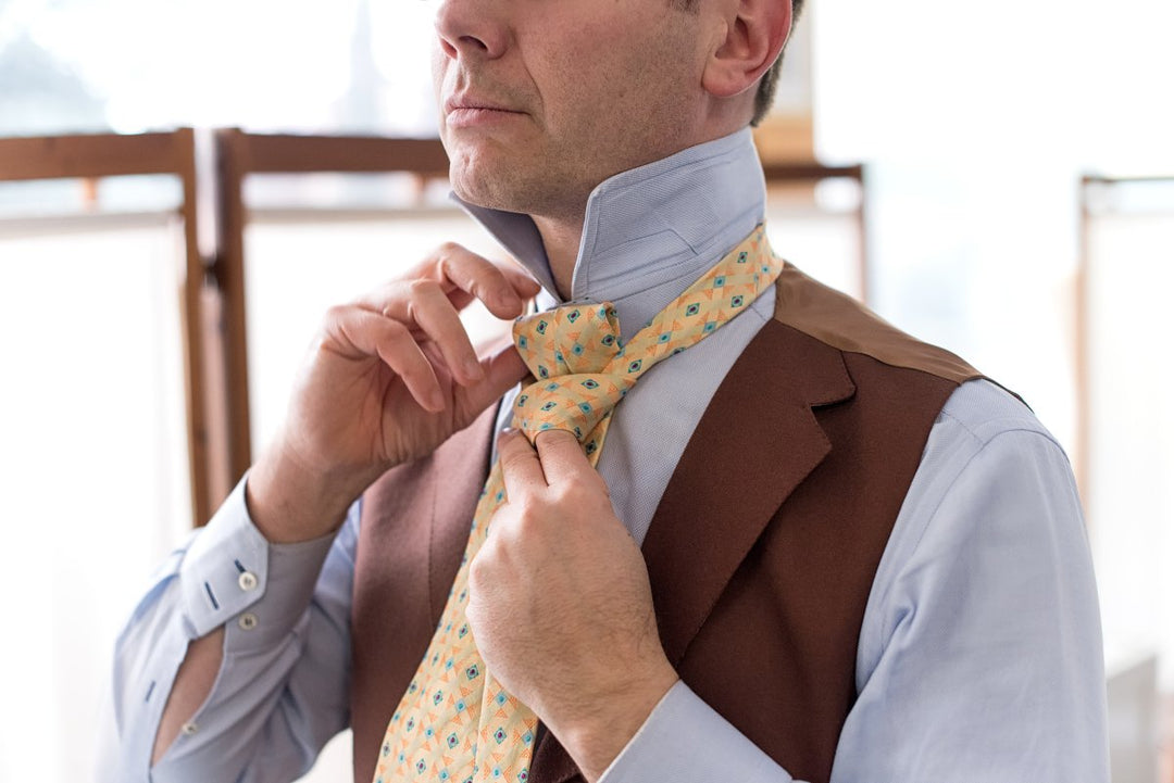 How to choose the right knot for different tie styles – Wilmok