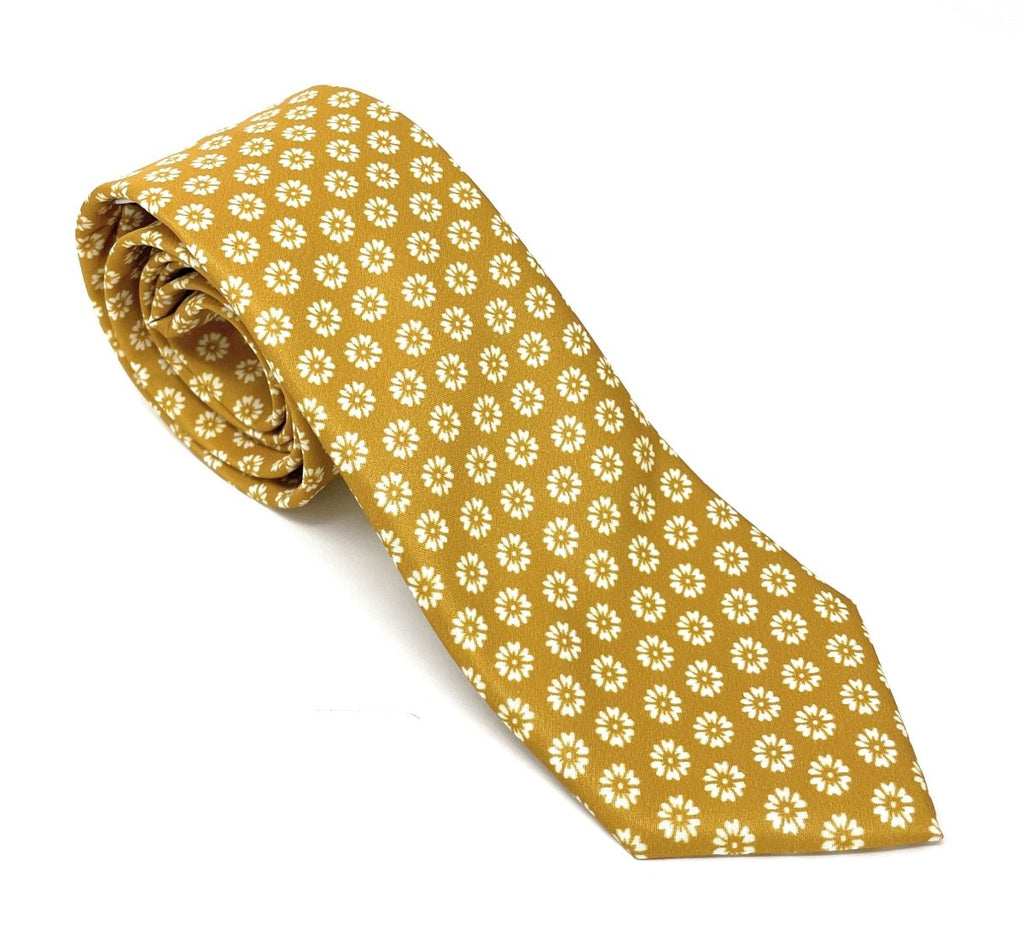 Regal Yellow Tie - Prince William Style & Sustainability – Wilmok